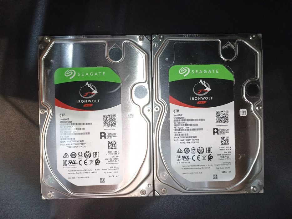 Жорсткий диск/HDD 3.5" 8TB Seagate IronWolf NAS 7200rpm (ST8000VN: 4 ...
