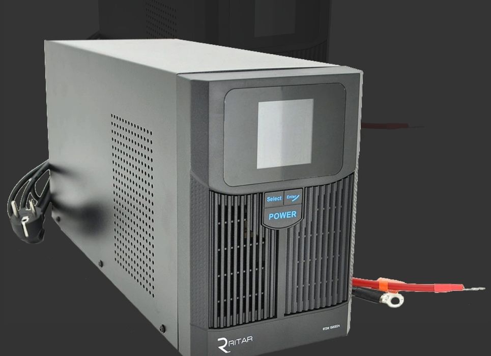Бесперебойник ИБП с правильной синусоидой RITAR RTSW-1500 LCD 12 вольт: 9 500 грн ...