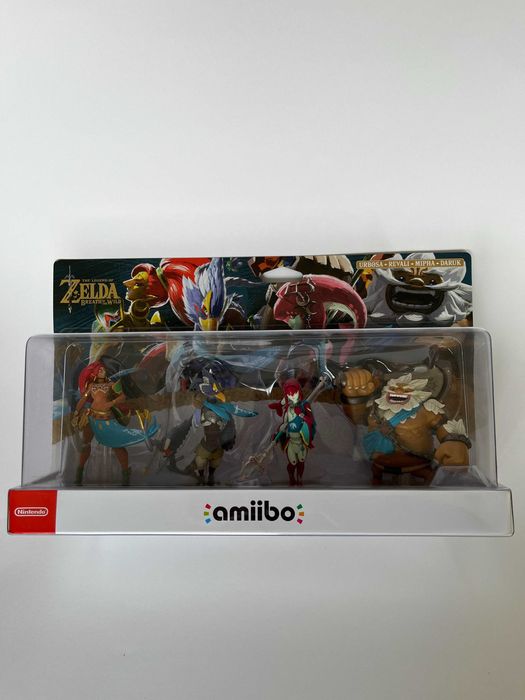Amiibo The Legend of Zelda: Breath of the Wild - Pack 4 (Champions ...