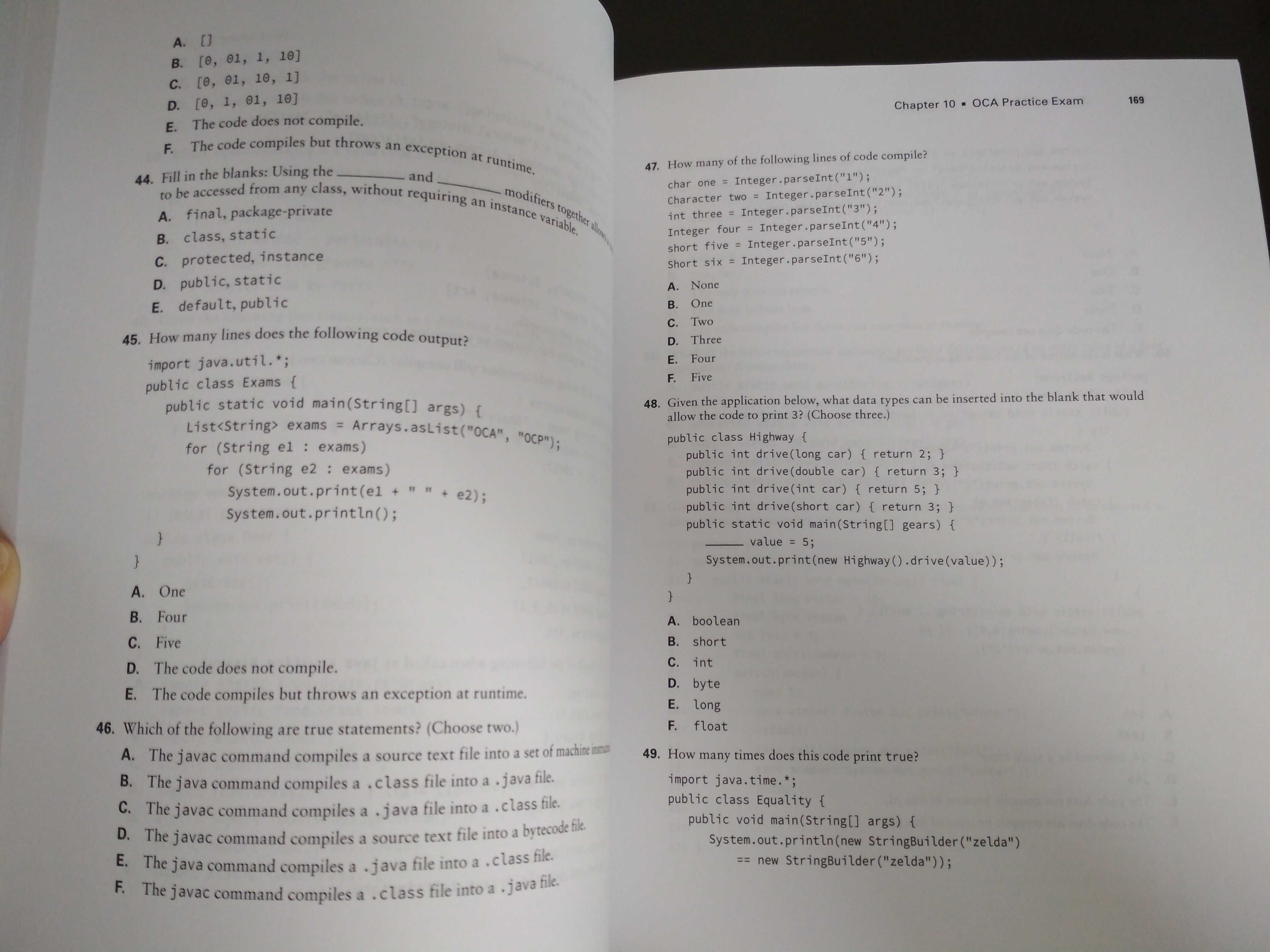 S.Selikoff, J.Boyarsky - OCA / OCP Java SE 8 Programmer Practice Tests ... S.Selikoff, J.Boyarsky - OCA / OCP Java SE 8 Programmer Practice Tests ...