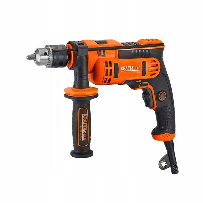 NOWA Elektryczna Wiertarka Udarowa 230V 1600W 3.000 RPM Kraft&Dele ...