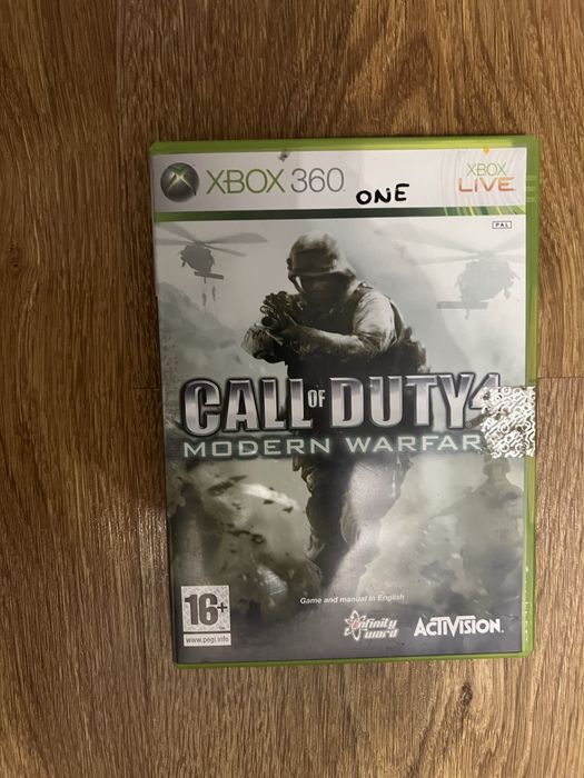 Call of Duty 4 + call of duty MW3 Xbox 360 Zelów • OLX.pl