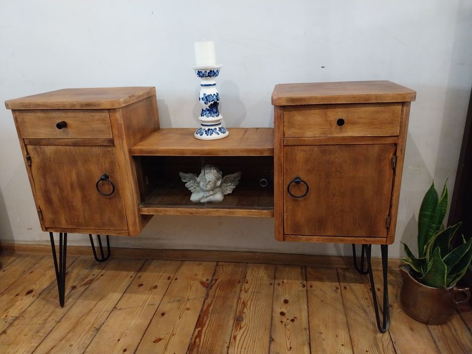 Komódka retro lata 50te prl loft vintage szafka Gdańsk Wrzeszcz • OLX.pl