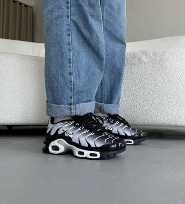 Кросівки Nike Air Max Tn Plus Black Silver White: 750 грн. - Кросівки ...