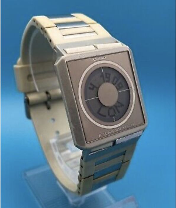 CASIO FS-02 ZEGAREK FILMOWY VINTAGE lcd zegarek cyfrowy - LATA 80-TE ...