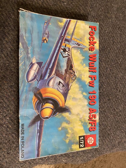 Model Focke Wulf Fw 190 A5/F8 Warszawa Targówek • OLX.pl