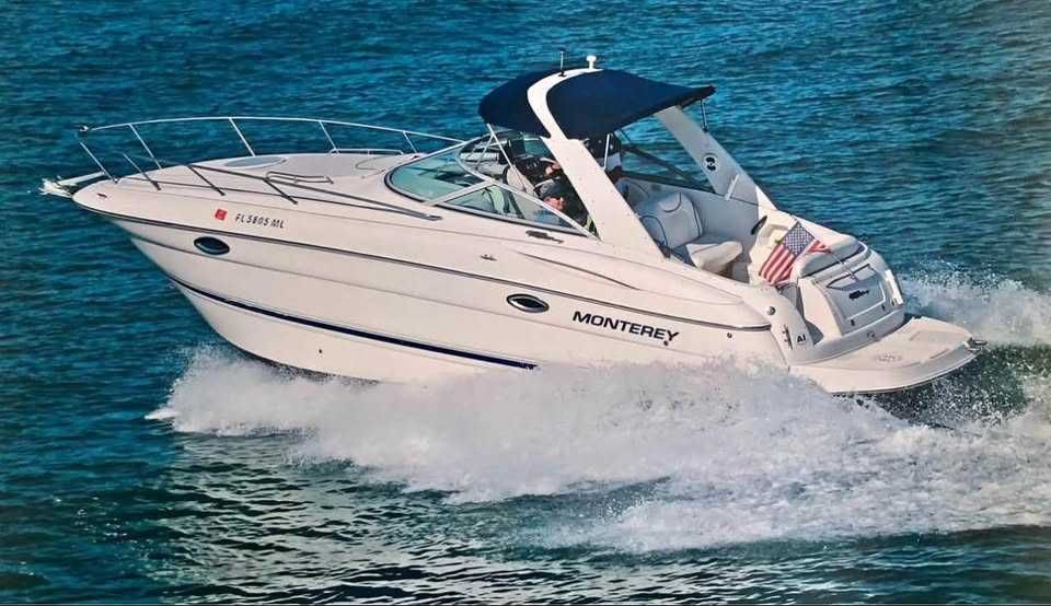 Motorówka Monterey 265 CR Express Cruiser 04r Volvo Penta 5.7 320 KM ...