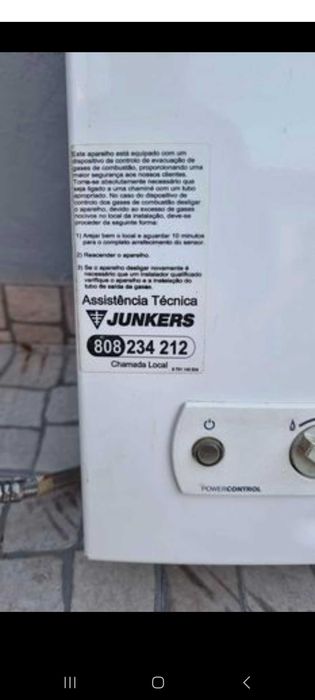 Esquentador junkers União de Freguesias da cidade de Santarém • OLX Portugal