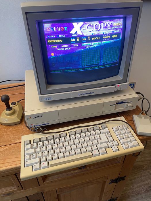 Amiga 1000, 2,5 mb ram,klawiatura,mysz,dyskietki Wrocław Fabryczna • OLX.pl