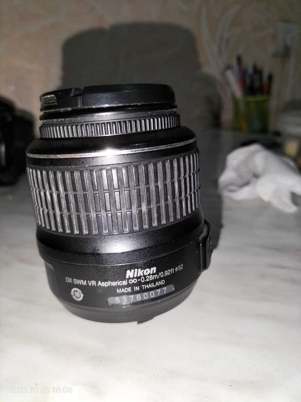 Об'єктив Nikkor Nikon Kit 18-55: 1 000 грн. - Об'єктиви Охтирка на Olx