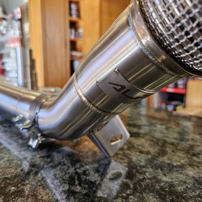 Downpipe 90mm>76mm Alpha Competition VW GOLF MK7 R / MK7.5 R / AUDI S3 ...