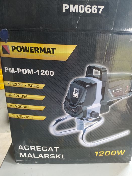Agregat Malarski Powermat PM-PDM-1200 Makowisko • OLX.pl