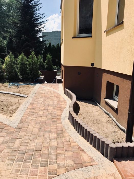 Układanie Kostki Brukowej Brukarstwo Kostka Brukowa Dąbrowa Górnicza • OLX.pl