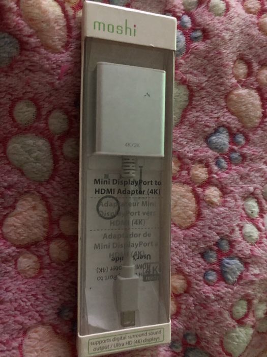 Переходник Moshi Mini Display Port to HDMI Adapter (4K) Silver: 750 грн ...
