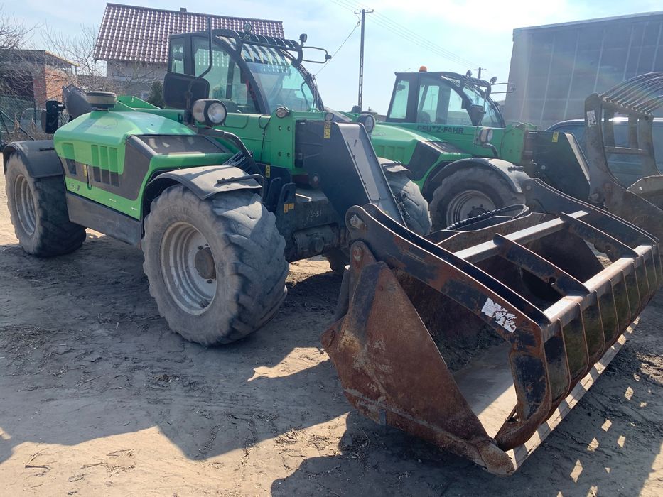 Ładowarka teleskopowa Deutz-fahr agrovector 35.7 Gniezno • OLX.pl