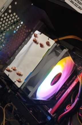 Новая башня кулер для процессора intel/amd с rgb подсветкой: 500 грн ...