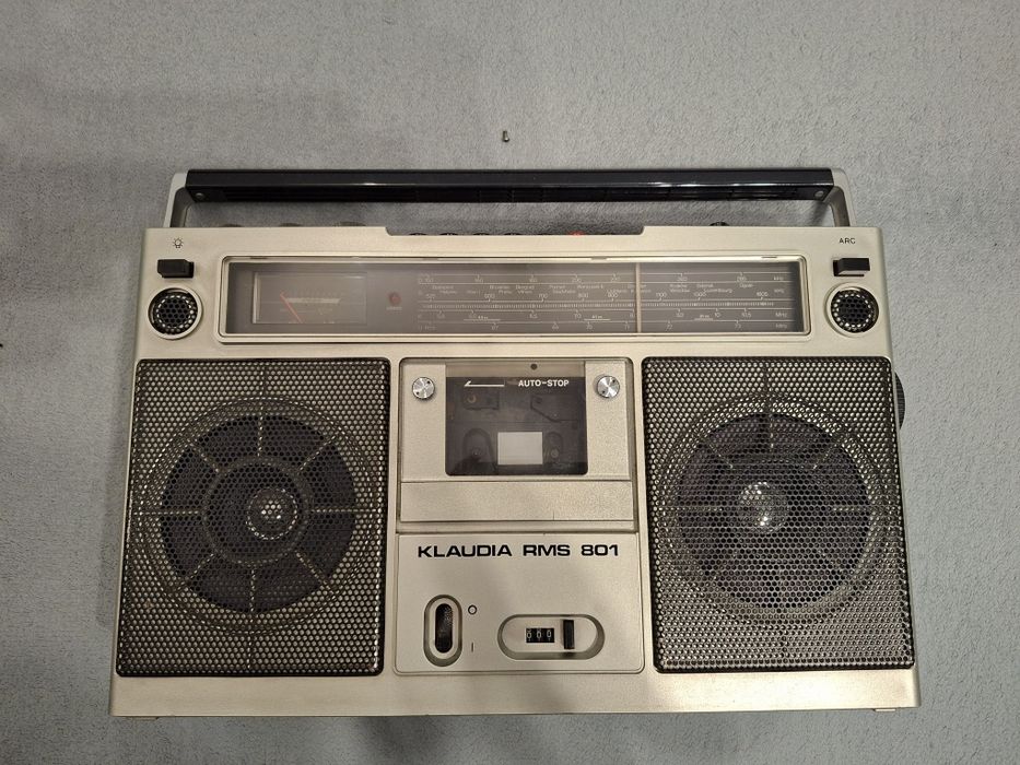Radiomagnetofon prl Klaudia RMS 801 uszkodzony Oborniki • OLX.pl