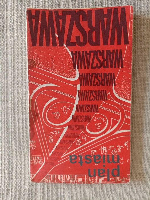 Plan miasta Warszawa 1983 r. Poznań Stare Miasto • OLX.pl
