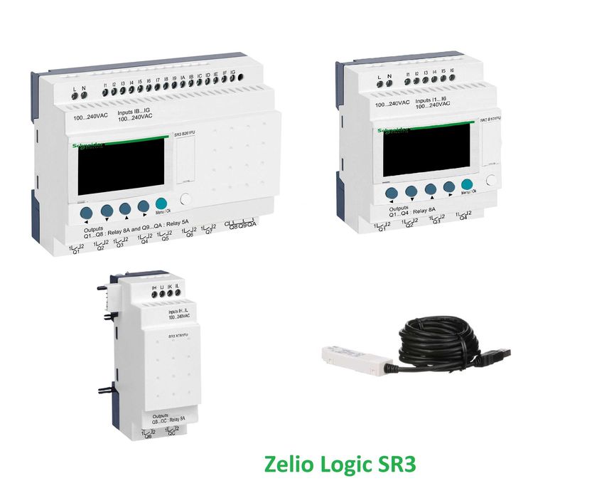 Програмовані реле Zelio Logic Schneider Electric SR2B121BD: 5 000 грн. - Перетворювачі напруги ...