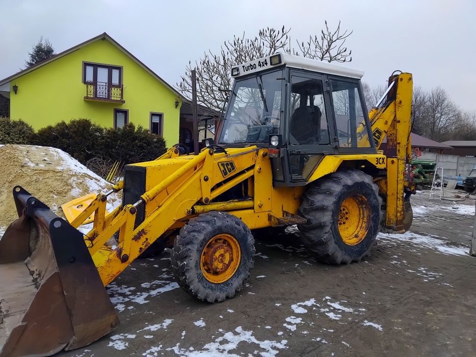 Koparko Ładowarka Jcb 3CX 4x4 TURBO Teleskop Sprawadzona Swaryszów • OLX.pl