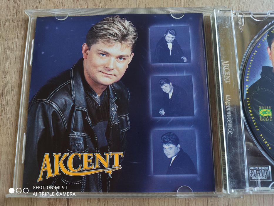 AKCENT Wspomnienie GREEN STAR GSCD 125 płyta cd disco polo Płońsk • OLX.pl