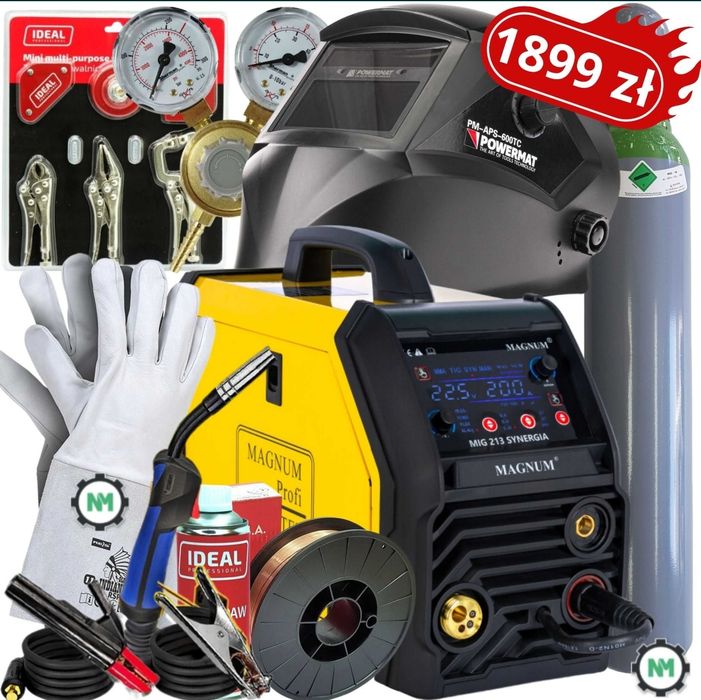 Spawarka Magnum MIG 213 synergia zestaw Komplet Niemodlin • OLX.pl