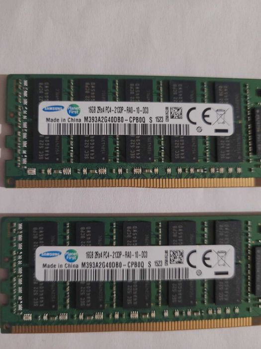 64GB DDR4 ( 4 x 16GB ) Pamięć RAM Samsung PC4-2133P ECC RDIMM 2133Mhz ...