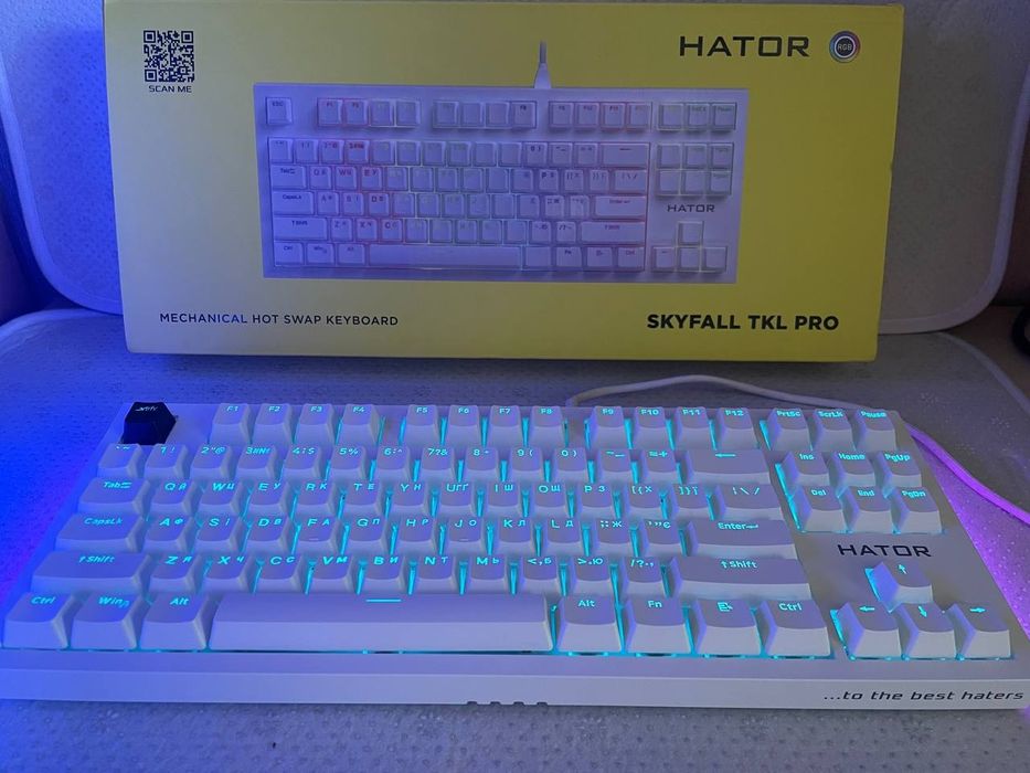 Механіка! Клавіатури Hator, Logitech, Ajazz: 950 грн. - Периферійні пристрої Вишгород на Olx