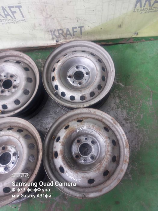 Диски металеві стальні штампи Fiat Doblo R14 4\98: 750 грн. - Диски Самбір на Olx