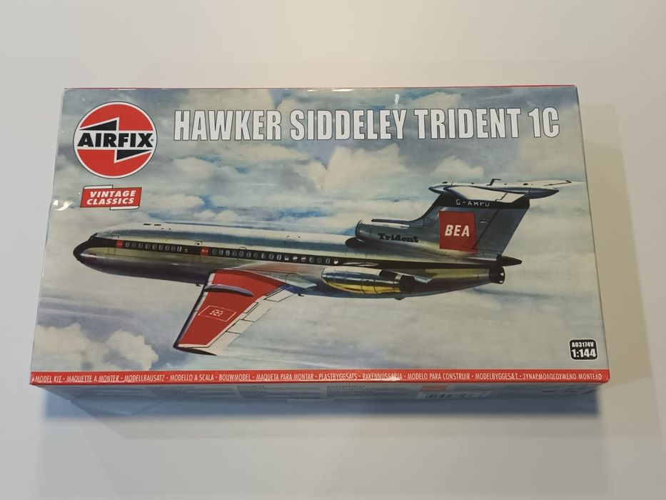 Haker Siddeley Trident 1C, Airfix, 1/144 Dulowa • OLX.pl