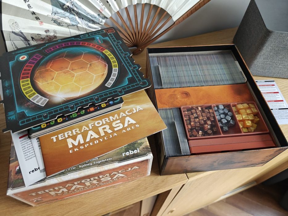 Terraformacja Marsa Ekspedycja Ares + dodatek Odkrycia gra planszowa ...