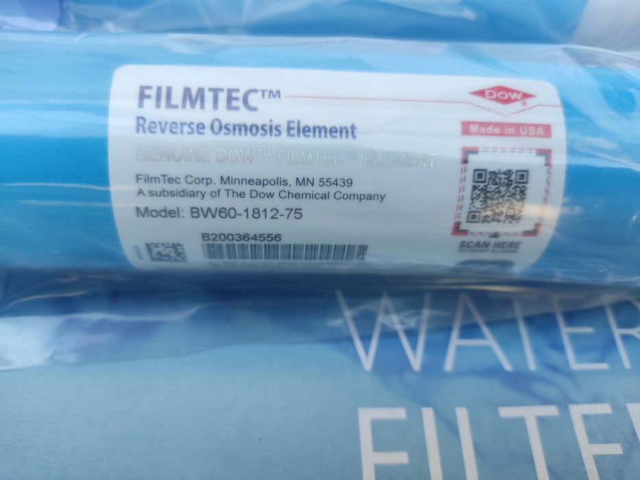 Мембрана DOW FILMTEC™ TW30-1812- 75 HR: 550 грн. - Фильтры для воды ...