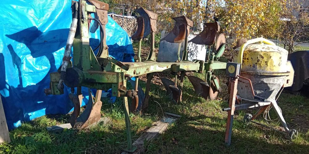 Pług 4 skibowy obrotowy Eberhardt Tiger 651 Staniszcze Małe • OLX.pl