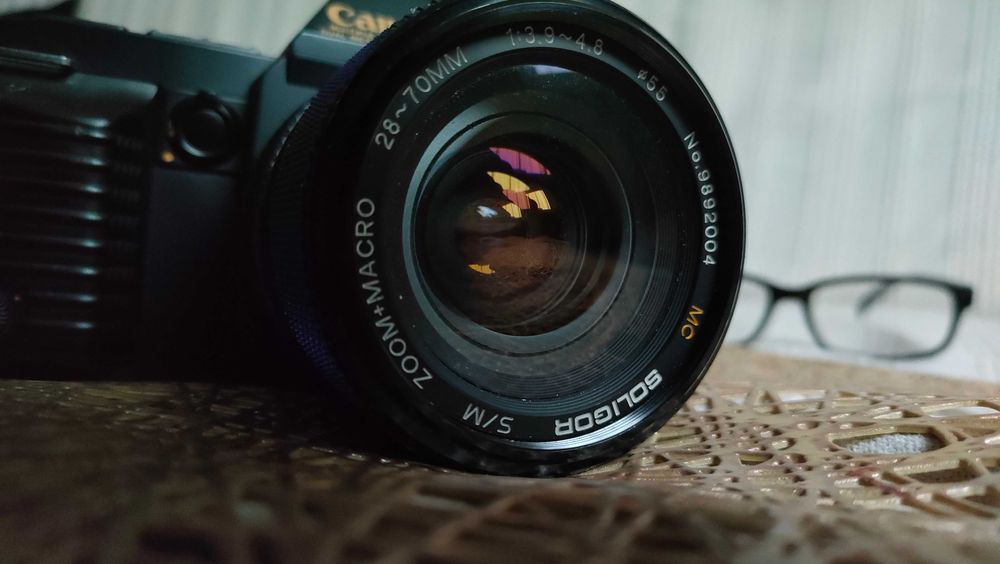 Obiektyw canon fd soligor 28-70 makro Mysłowice • OLX.pl