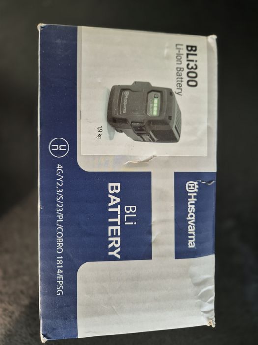 Akumulator Bateria Li-Ion HUSQVARNA BLi 300 9,4 Ah 337Wh ORYGINAŁ NOWA ...