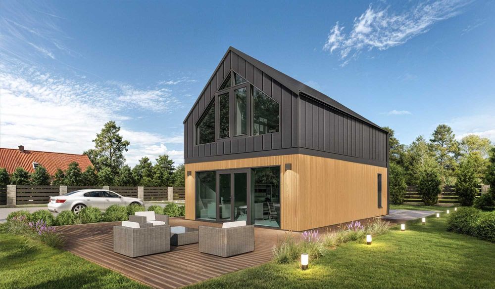 Domy modułowe /domy szkieletowe ocynkowane / domy całoroczne 70m2 Kielce • OLX.pl