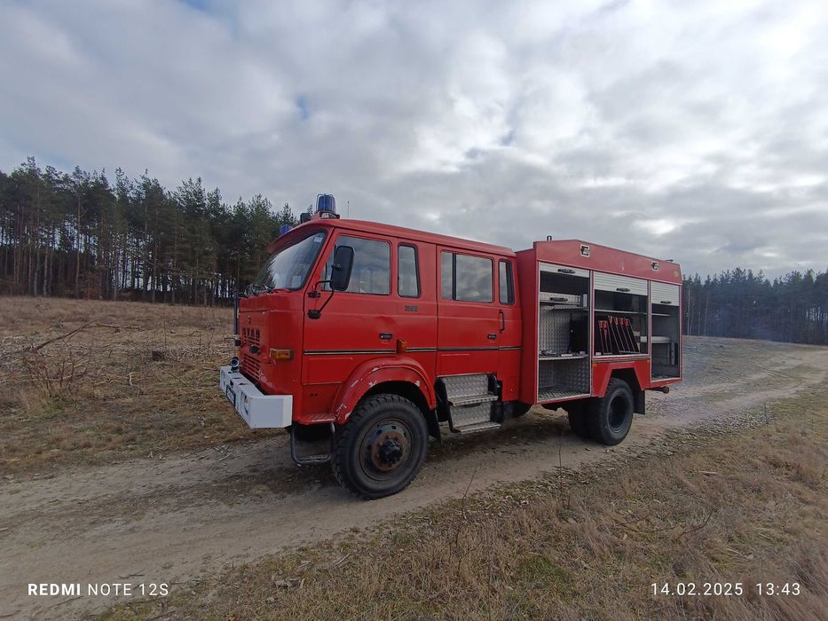 Star 244 GBA 2,5/16 Bocar strażacki pozarniczy kabina modułowa 4x4 red ...