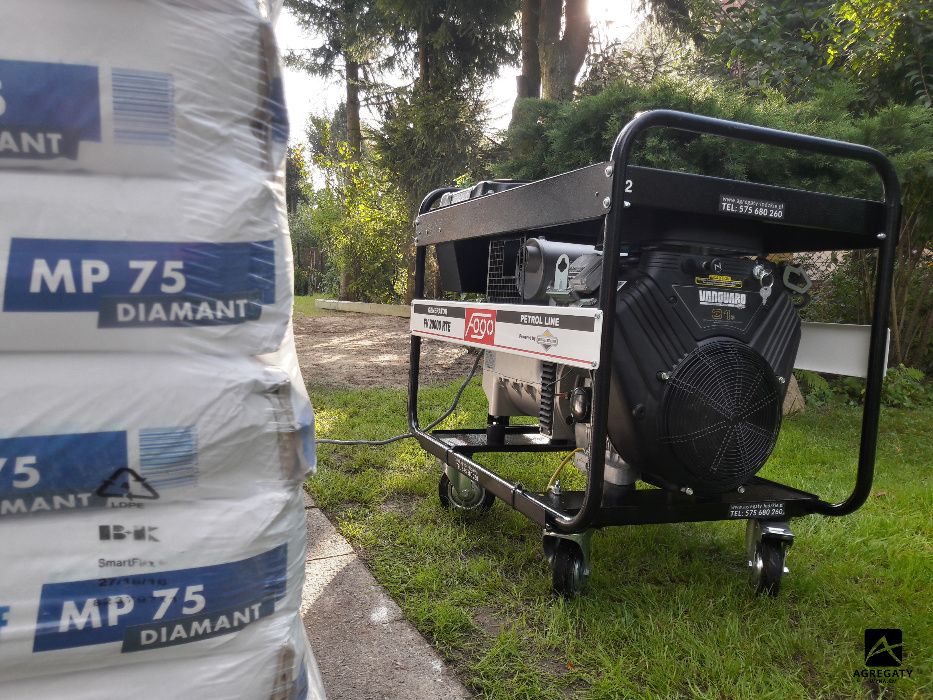 Agregat prądotwórczy Fogo Honda SDMO Atlas Copco Cat Adler Wynajem ...
