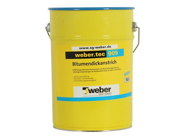 Битумная мастика Weber.tec 905 33 кг: 3 999 грн. - Інші будматеріали ...