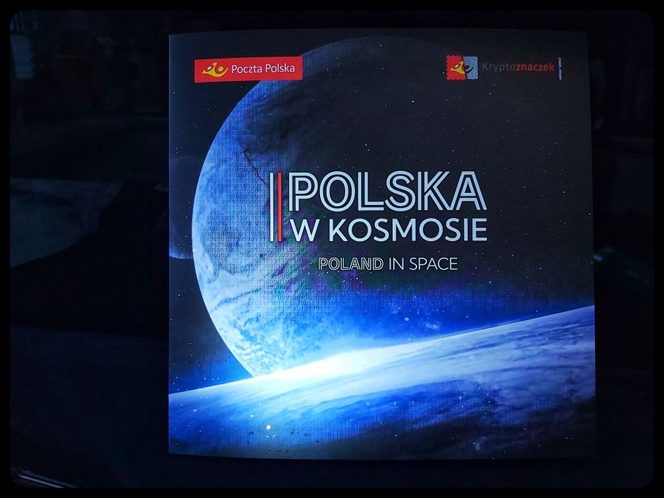 Polska W Kosmosie kryptoznaczek album filatelistyczny nakład 5000szt. Legionowo • OLX.pl