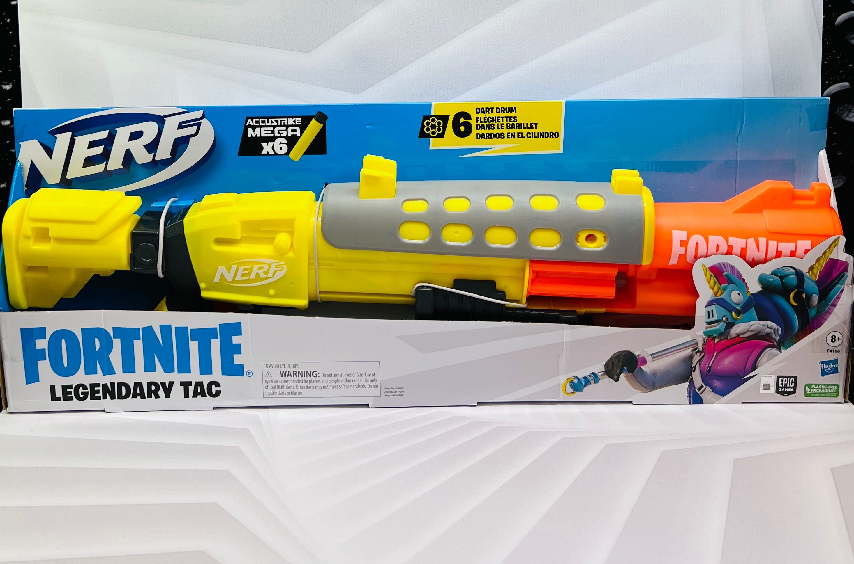 Великий бластер Фортнайт Нерф Nerf Fortnite Legendary TAC Blaster: 2 ...
