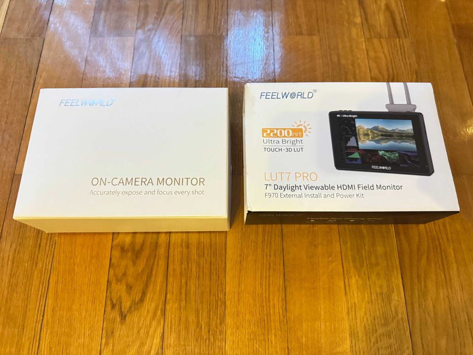 Monitor Feelworld Lut7 Pro 7" HDMI 4K FHD Vila Real (Nossa Senhora Da ...