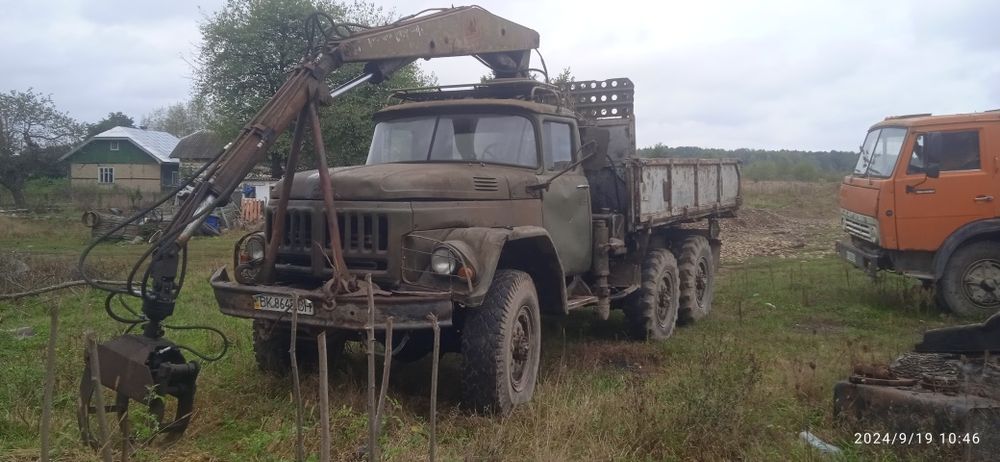 ЗІЛ 131, маніпулятор самоскид дизель: 6 900 $ - Вантажні автомобілі Надвірна на Olx