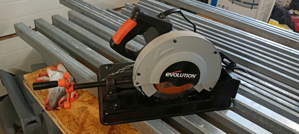 Piła pilarka przecinarka ukośnica do metalu EVOLUTION Rage 4, 185 ...