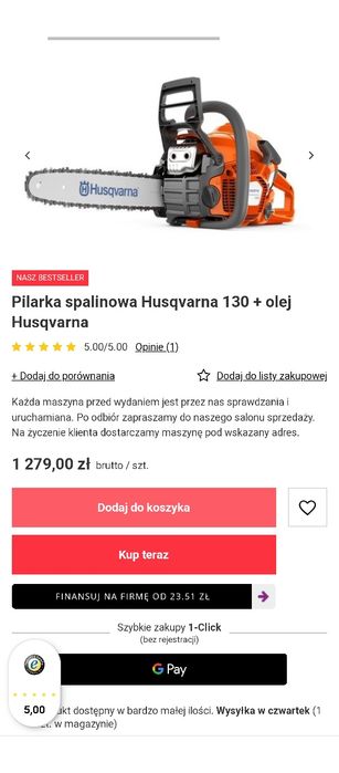 Husqvarna 130 ---2019 rok Skawina • OLX.pl