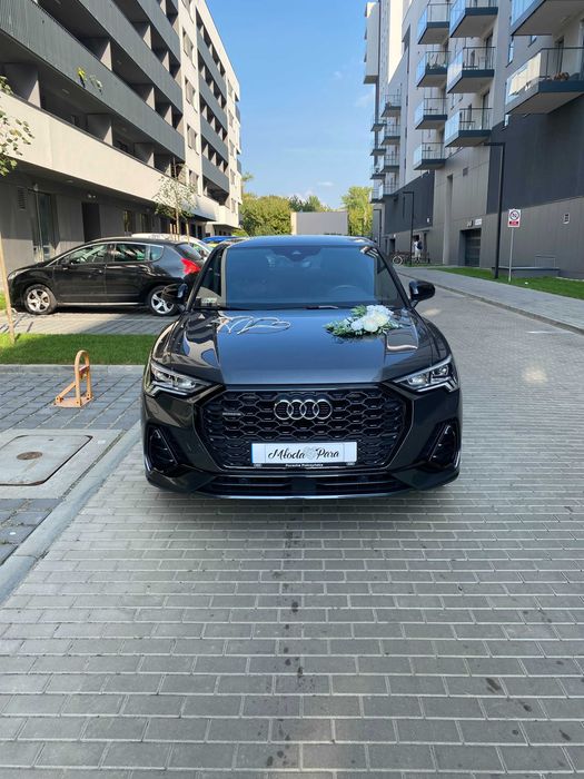 Samochód Auto do ślubu , AUDI Q3 sportback 2021 S-Line 600 PLN Piotrków Trybunalski • OLX.pl