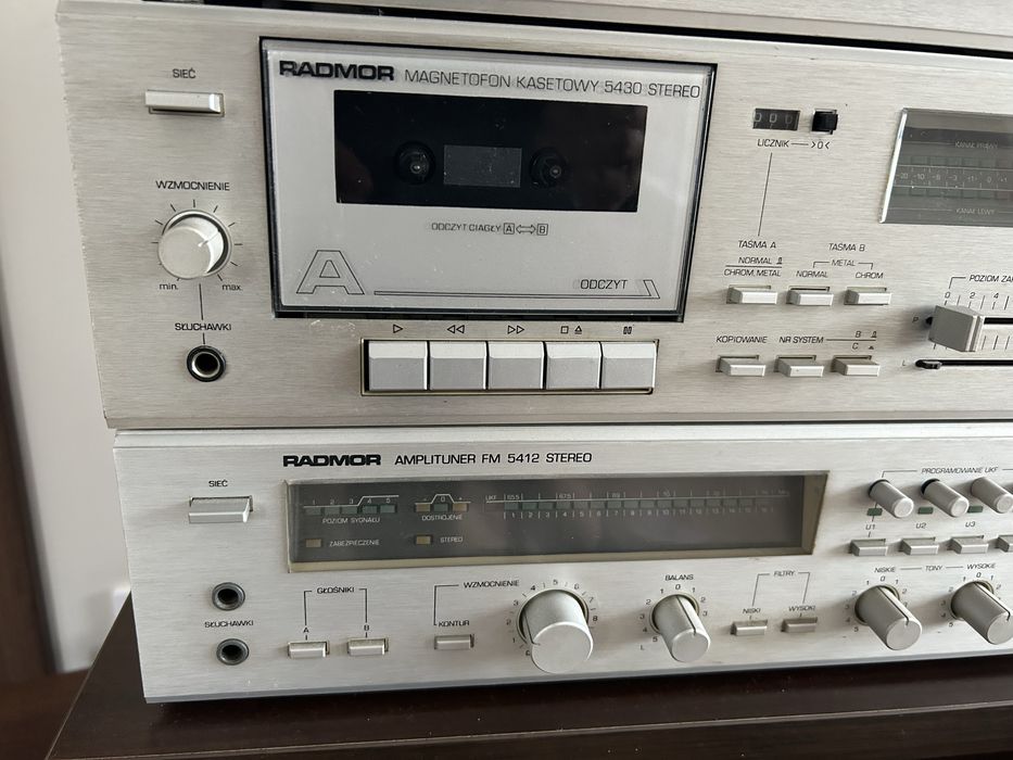 Zestaw wieża Radmor , ładny stan Reda • OLX.pl