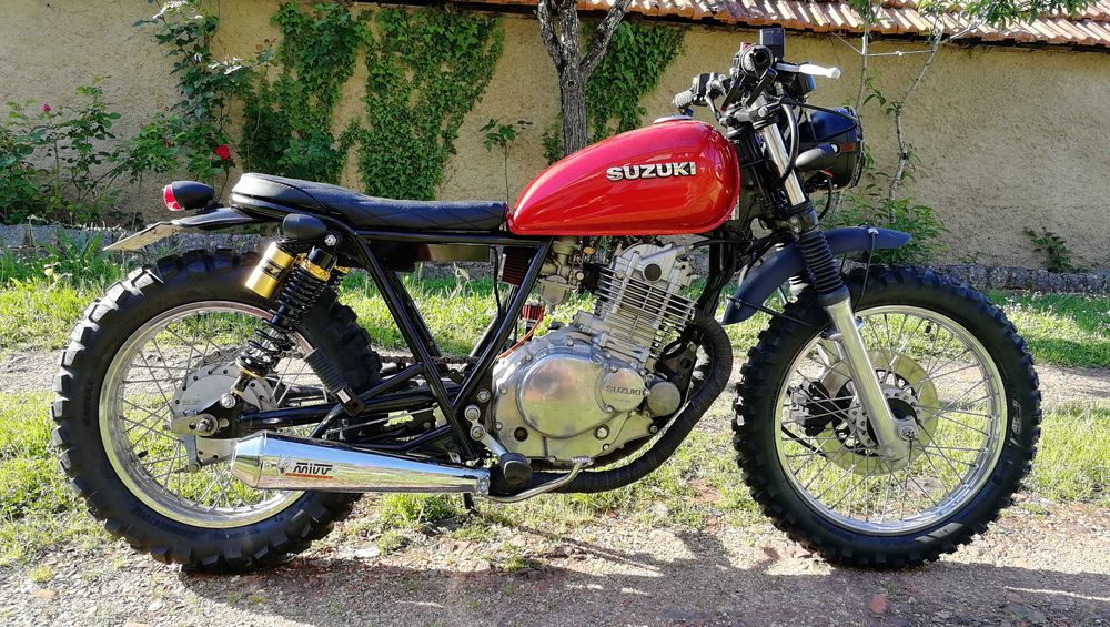 Suzuki GN 250 Scrambler Avelãs de Cima • OLX Portugal
