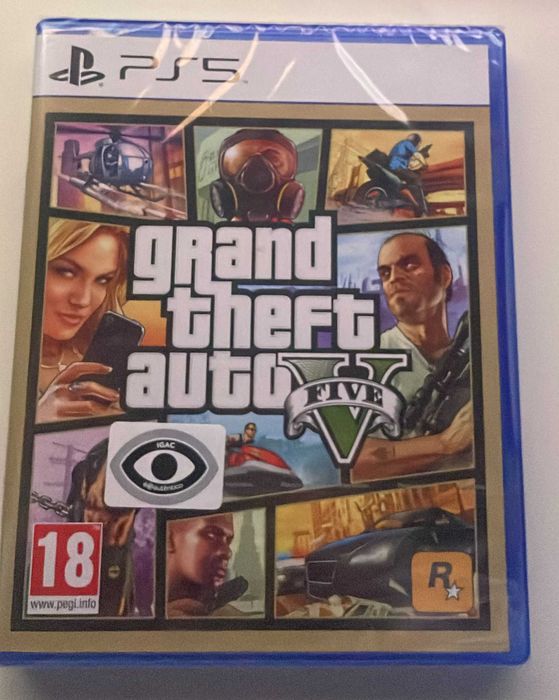 PS5 Grand Thef Auto 5 V GTA 5 GTA V GTA5 GTAV São Domingos de Benfica • OLX.pt