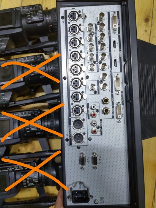 Набір для трансляцій, відеомікшер та камера Panasonic AG-HPX174ER: 25 000 грн. - Відеокамери ...